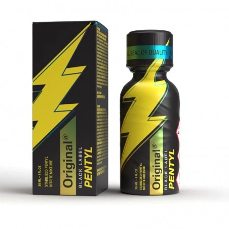Popper Original Black Label Pentyl 30ml - Alta Potência, Poppers ...